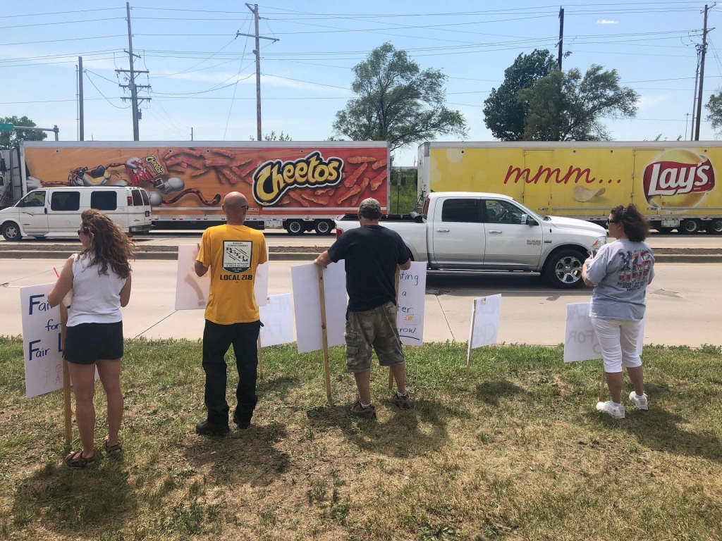 Frito-Lay workers go on strike for better pay, working conditions ...