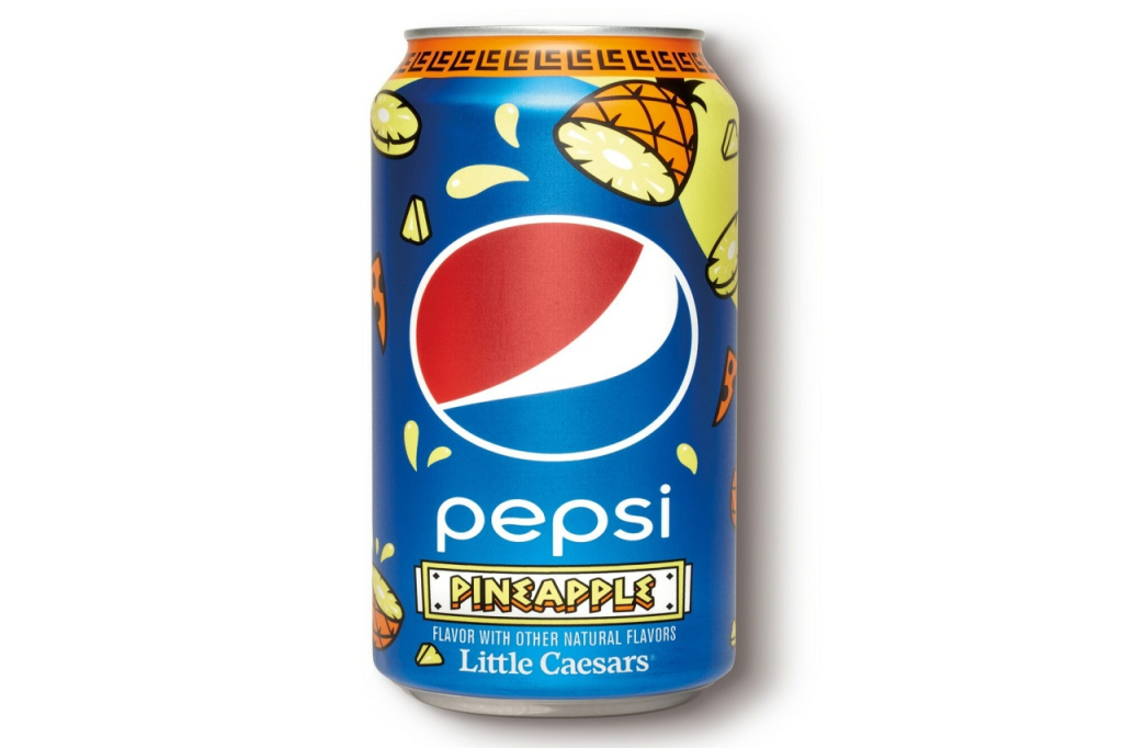 PepsiCo, Little Caesars Unveil Exclusive Pineapple-Flavored Pepsi Re ...